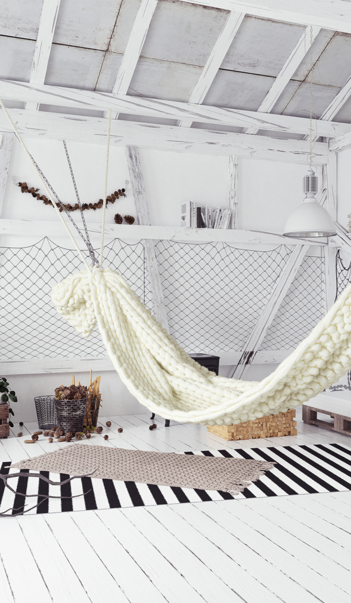 How to Hang a Hammock Indoors Without Drilling (4 Alternatives ...